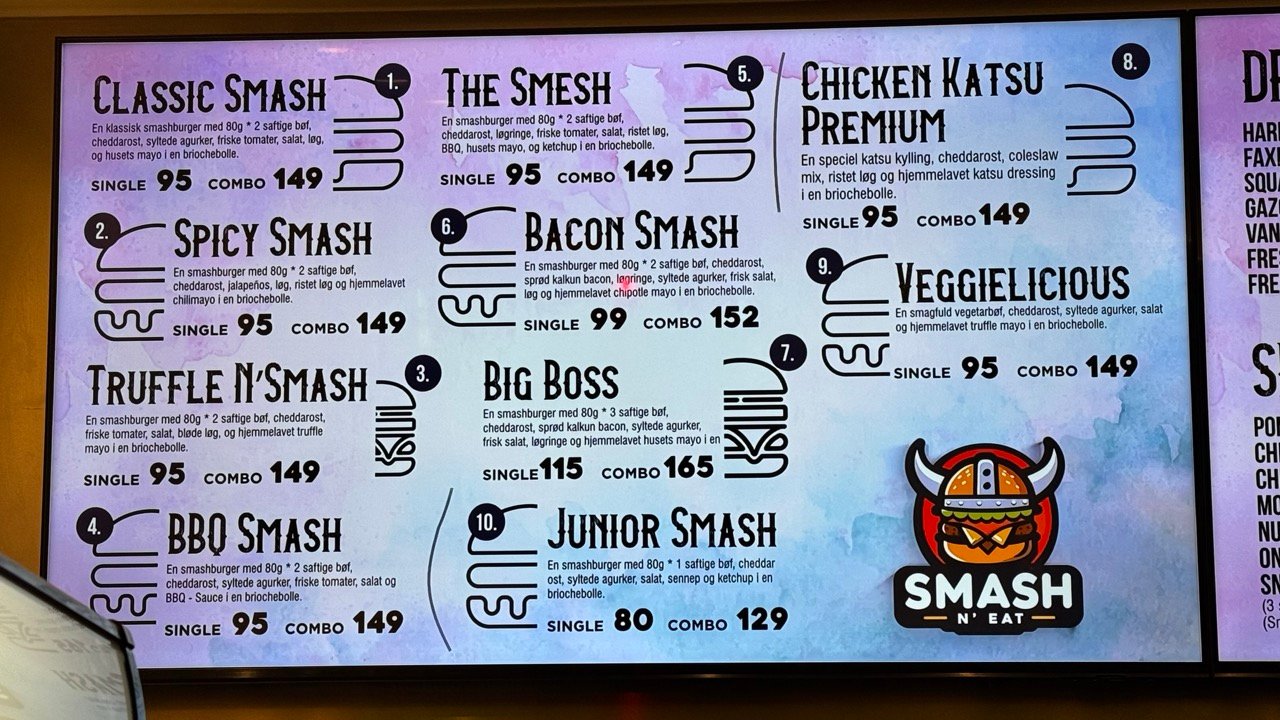 Smash N' Eat - Excellent Smash Burger in Copenhagen - Flavors on the Road
